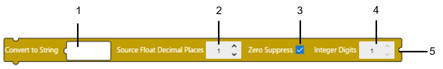 Convert Float to String