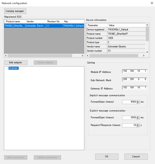 31.10.4.1 Network Configuration Dialog Box