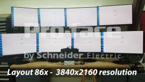 Layout - 861 Multi-Monitor 8 Displays | Pro-face Website