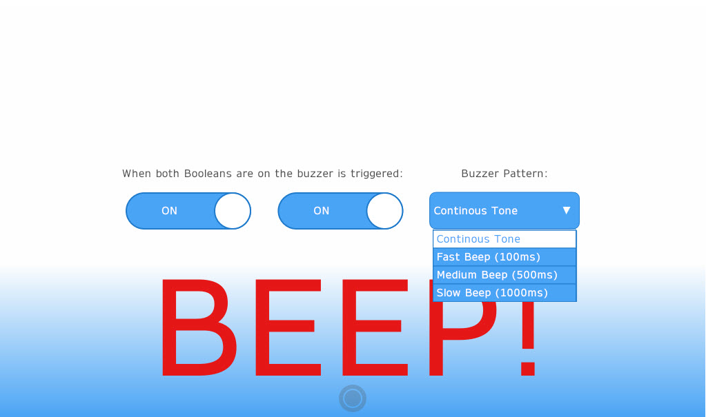 Buzzer - Pattern Control on Condition | Pro-face by Schneider Electric