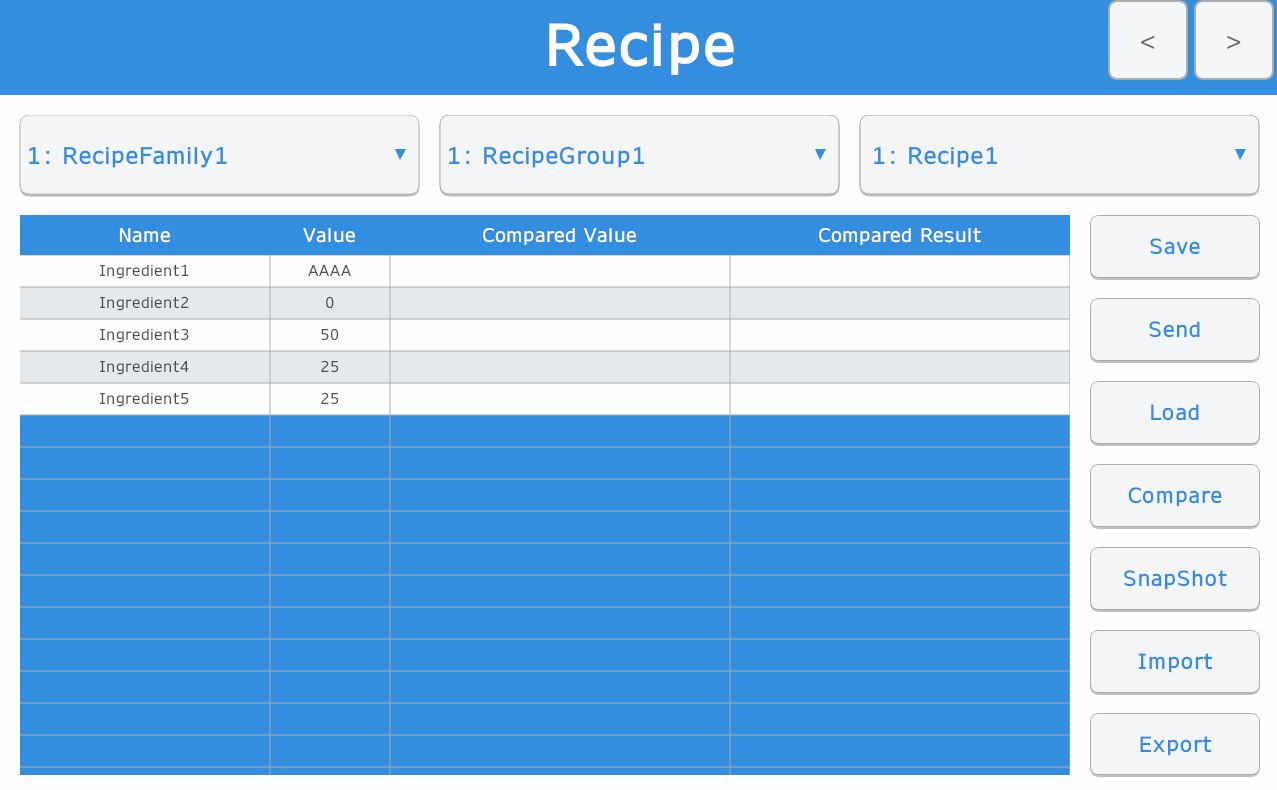 Recipe | Pro-face Website